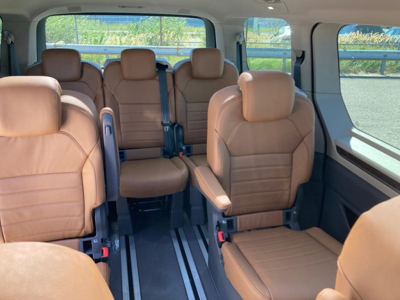 VW T7 Multivan, Alba Buffalino Leder Truffelbruin - Alba Automotive